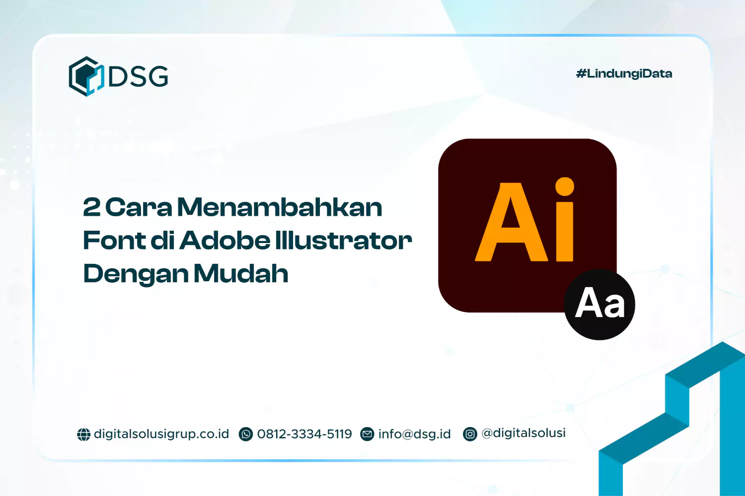 2 Cara Menambahkan Font di Adobe Illustrator Dengan Mudah