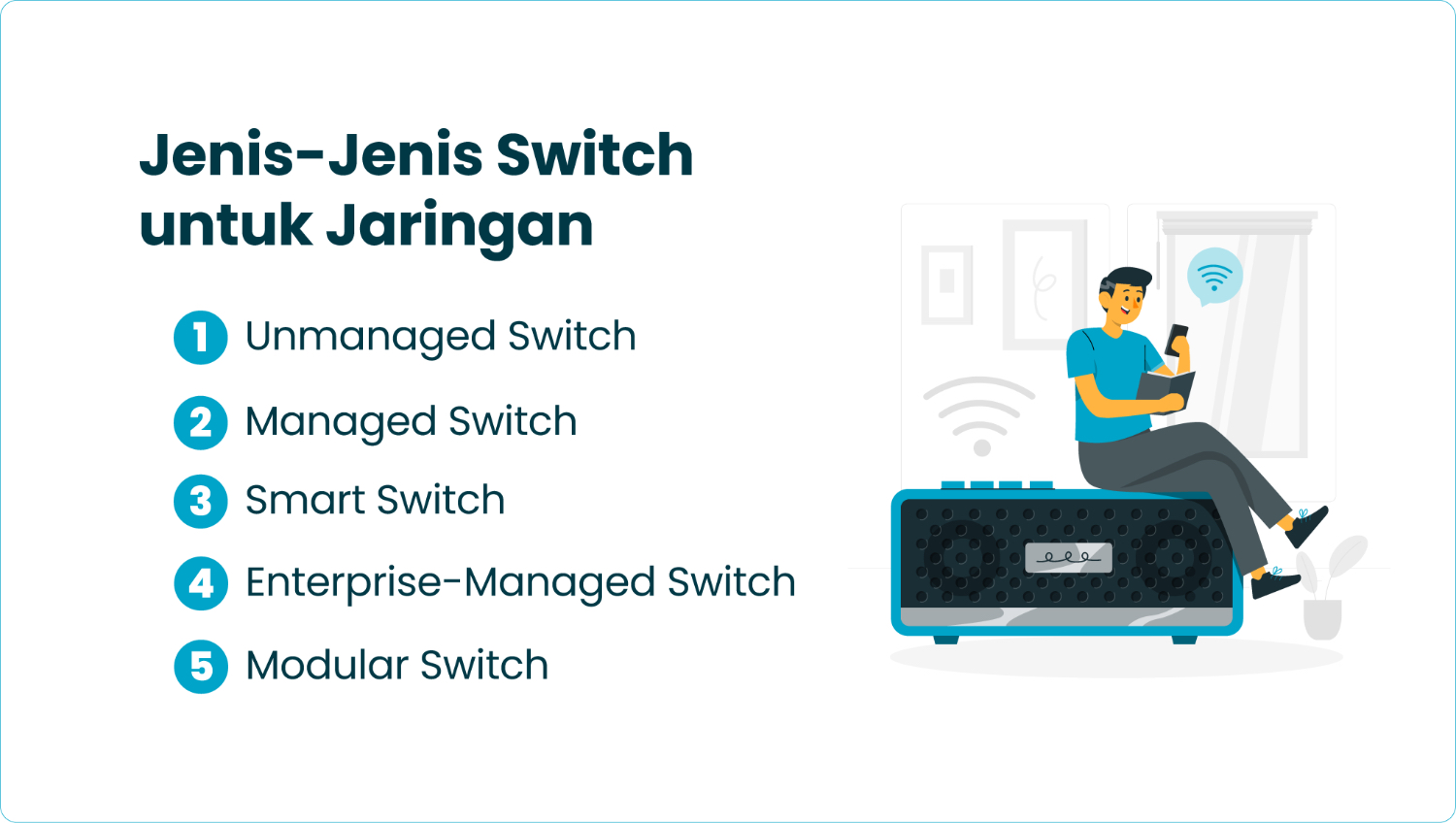 Apa itu Switch? Cara Kerja, Jenis, Fungsi, dan Contohnya