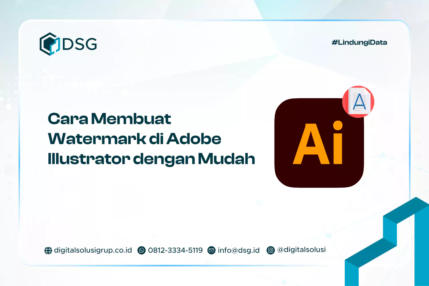 Cara Membuat Watermark di Adobe Illustrator dengan Mudah